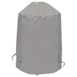 Grill-Schutzh&uuml;lle Tepro, grau, B:73cm H:90cm L:73cm, Polyester, Planen, BxLxH: 73x73x90 cm, f&uuml;r Kugelgrill gro&szlig;