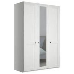 Kleiderschrank Wiemann "G&ouml;teborg, mit 95 &Ouml;ffnungswinkel, Made in Germany", wei&szlig; (wei&szlig;, kristallspiegel), B:148,4cm H:216cm T:58cm, Glas, Holzwerkstoff, Schr&auml;nke, Kleiderschrank, inkl. Spiegel und T&uuml;rend&auml;mpfung, moderner Landhausstil