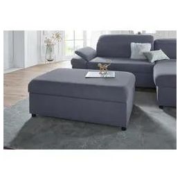 Hocker exxpo - SOFA FASHION "Kyoto Bankhocker mit Staufach unter der Sitzfl&auml;che", grau, B:116cm H:45cm T:70cm, Hocker, Hocker