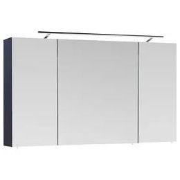 Spiegelschrank SAPHIR "3040", grau (anthrazit), B:120cm H:74cm T:20cm, Melamin, Schr&auml;nke, Spiegelschrank, Breite 120 cm