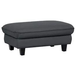 Hocker Home Affaire "Pilot", grau (fango), B:101cm H:46cm T:65cm, 100% Polyester, Feinstruktur: 75000 Scheuertouren, Struktur 35000 Scheuertouren, Microfaser 40000 Scheuertouren, Hocker, Hocker