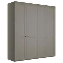 Kleiderschrank Wiemann "G&ouml;teborg, Kleiderschrank, Schrank, W&auml;scheschrank", grau (taupe), B:197,3cm H:216cm T:58cm, Holzwerkstoff, Schr&auml;nke, Kleiderschrank, inkl. T&uuml;rend&auml;mpfung, langlebige Qualit&auml;t, viel Stauraum