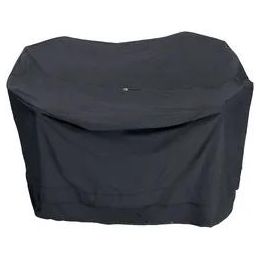Abdeckhaube Tepro "Universal", schwarz, B:200cm H:200cm T:95cm, Polyethylen (PE), H&uuml;llen, f&uuml;r runde Sitzgruppen mit 200 cm Durchmesser