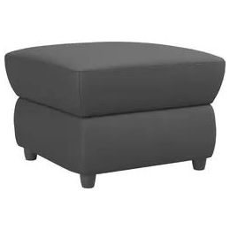 Hocker Home Affaire "Boston", braun (fango), B:68cm H:45cm T:68cm, 64% Polyurethan, 25% Polyester, 11% Baumwolle, Hocker, Hocker, mit Stauraum