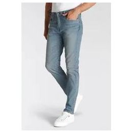 Levi's Tapered-fit-Jeans LEVI'S "512 Slim Taper Fit", Herren, Gr. 36, L&auml;nge 32, blau (pelican rust), Denim/Jeans, Obermaterial: 98% Baumwolle, 2% Elasthan, schmal lang, Jeans, mit Markenlabel