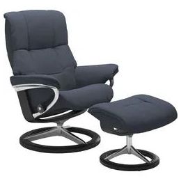 Relaxsessel stressless "Mayfair", blau (blau dinamica), B:83cm H:102cm T:73cm, Leder BATICK: BATICK ist ein leicht korrigiertes, durchgef&auml;rbtes und genarbtes M&ouml;belleder, bei dem die meisten Unebenheiten und Spuren in der Regel entfernt wurden.;Leder PALOMA: PALOMA ist ein durchgef&auml;rbtes Semianilin-M&ouml;belleder mit nat&uuml;rlicher Narbung.;ROHLEDER Stoff Q2 FARON: Ein fester zuverl&auml;ssiger Boucl&eacute; mit eine