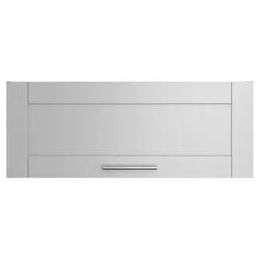 Klapph&auml;ngeschrank KOCHSTATION "KS-Ahus", grau (hellgrau matt, wildeiche nachbildung), B:90cm H:35,2cm T:34,9cm, Schr&auml;nke, Breite 90 cm