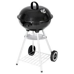 Holzkohlegrill Tepro "Kugelgrill Key West", schwarz, B:52cm H:80cm T:44cm, Grills, Grillfl&auml;che &Oslash;: 41,5 cm