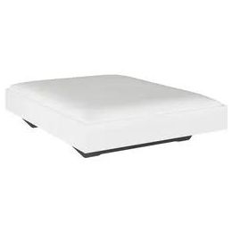 Futonbett Rauch "Phoenix", wei&szlig; (wei&szlig; hochglanz), B:165cm H:41cm L:206cm, Betten, Futonbett, ohne Kopfteil