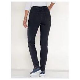 Jeansjeggings Classic Basics, Damen, Gr. 52, Normalgr&ouml;&szlig;en, blau (dunkelblau), 81% Baumwolle, 17% Polyester, 2% Elasthan, unifarben, lang, Jeans