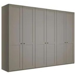 Kleiderschrank Wiemann "G&ouml;teborg, Kleiderschrank, Schrank, W&auml;scheschrank", grau (taupe), B:295,2cm H:216cm T:58cm, Holzwerkstoff, Schr&auml;nke, Kleiderschrank, inkl. T&uuml;rend&auml;mpfung, langlebige Qualit&auml;t, viel Stauraum