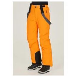 Skihose WHISTLER "Fairfax", M&auml;dchen, Gr. 176, EURO-Gr&ouml;&szlig;en, orange (neonorange), 100% Polyester, unifarben, lang, Hosen Skihose, mit wind- und wasserdichter Funktionsmembran