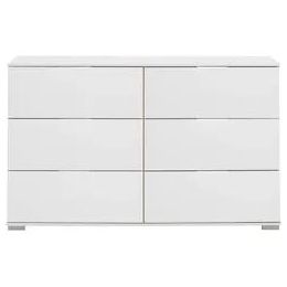 Schubkastenkommode wimex "Easy", wei&szlig;, B:130cm H:83cm T:41cm, Sideboards