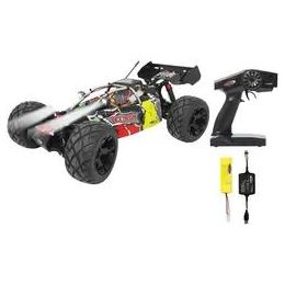 RC-Monstertruck Jamara "Lextron Desertbuggy 4WD", bunt, Fernlenkfahrzeuge, KinderB:27cm H:15,6cm, 1:10, 2,4 GHz, mit LED, B:27cm H:15,6cm