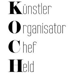 Wanddekoobjekt queence "KOCH", schwarz, B:30cm H:45cm T:0,1cm, Stahl, Wanddekoobjekte, Stahlschild, Blechschild, Spruch, Witzig, Wanddeko, retro, 20x30cm