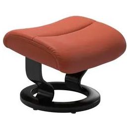 Fu&szlig;hocker stressless "View", rot (henna paloma), B:57cm H:40cm T:47cm, Leder BATICK: BATICK ist ein leicht korrigiertes, durchgef&auml;rbtes und genarbtes M&ouml;belleder, bei dem die meisten Unebenheiten und Spuren in der Regel entfernt wurden.;Leder PALOMA: PALOMA ist ein durchgef&auml;rbtes Semianilin-M&ouml;belleder mit nat&uuml;rlicher Narbung.;ROHLEDER Stoff Q2 FARON: Ein fester zuverl&auml;ssiger Boucl&eacute; mit einem strukt
