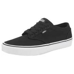 Sneaker Vans "Atwood", Herren, Gr. 40, schwarz-wei&szlig; (schwarz, wei&szlig;), Textil, Schuhe Skaterschuh Canvassneaker Sneaker low, angelehnt an das Design vom Authentic