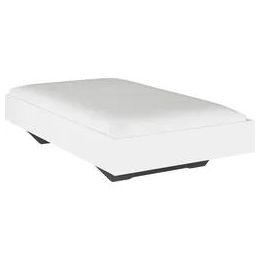 Futonbett Rauch "Phoenix", wei&szlig;, B:125cm H:41cm L:206cm, Betten, Futonbett, ohne Kopfteil