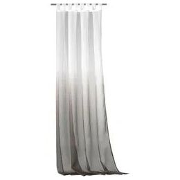 Weckbrodt-Gardinen Vorhang WECKBRODT "Maischa" Gr. 1, braun, B:140cm H:245cm, Voile, Polyester, Gardinen, Voile, transparent mit Farbverlauf, Gardine, Store