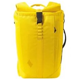 Freizeitrucksack Nitro "Scrambler", Kinder, Gr. B/H/T: 30cm x 47cm x 12cm, gelb (cyber gelb), Polyester, Rucks&auml;cke Freizeitrucksack, mit Laptopfach, f&uuml;r Alltag, Arbeit, Schule & Reise mit Roll-Top