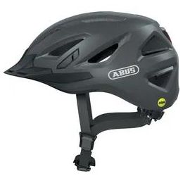 Fahrradhelm Abus "URBAN-I 3.0 MIPS" Gr. XL, grau (titan), Helme, XL Kopfumfang: 61cm - 65cm