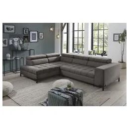 Ecksofa exxpo - SOFA FASHION "Bocco, hochwertige Verarbeitung, toller Sitzkomfort, bequem, L-Form", bunt (melange), B:276cm H:75cm T:203cm, 100% PES, Sofas, Ecksofa, wahlweise mit Bettfunktion u. Bettkasten, inkl. Kopfteilverstellung