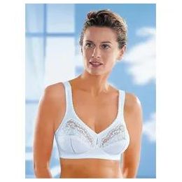 B&uuml;gelloser BH Triumph, Damen, Gr. 100, Cup D, wei&szlig;, 52% Polyamid, 25% Elasthan, 19% Polyester, 4% Baumwolle, BHs