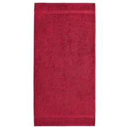 Strandtuch Dyckhoff "Planet", rot, B:70cm L:200cm, Walkfrottier, Obermaterial: 100% Baumwolle, Handt&uuml;cher