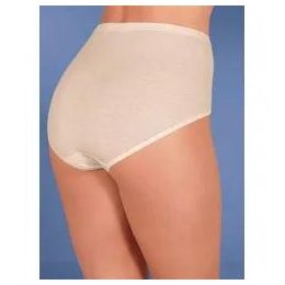 Taillenslip Mey, Damen, Gr. 54, 2 Stk., beige (puder), 100% Baumwolle, Unterhosen Taillenslip
