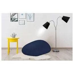 Sitzsack Kayoom "Jump, Sitzsack-Kissen, einfach gestaltet, weich gef&uuml;llt", blau (navy blau), B:78cm H:50cm T:101cm, Bezug: Lycra 82% Nylon 18% Elasthan F&uuml;llungmaterial: EPS-Perlen, Sitzs&auml;cke, Sitzsack, komfortabel, modern, sorgf&auml;ltige Verarbeitung, Au&szlig;enh&uuml;lle dehnbar