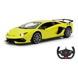 RC-Auto Jamara "Lamborghini Aventador SVJ 1:14 - 2,4 GHz, gelb", gelb, Fernlenkfahrzeuge, KinderB:16cm H:8cm T:35cm, Kunststoff, B:16cm H:8cm T:35cm