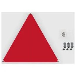 Sonnensegel BENT "Zip-Protect Canvas Single", rot (rot, rv schwarz mit rv, abdeckung), Sonnensegel, B/T: 250cm x 250cm, Polyester, B:250cm T:250cm