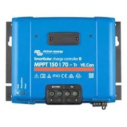 Solarladeregler VICTRON ENERGY "MPPT Victron SmartSolar 150/70-Tr VE.Can", bunt (schwarz, blau), B:18,5cm H:25cm T:9,5cm, Spannungsregler, Leistung maximal in Watt: 1000 / 2000 / 3000 / 4000