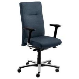 mayer Sitzm&ouml;bel B&uuml;rostuhl MAYER SITZM&Ouml;BEL, blau (jeansblau, alu), B:71cm H:119cm T:62cm, St&uuml;hle, B&uuml;rostuhl, "myNEW VISION XXL"