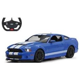 RC-Auto Jamara "Ford Shelby GT500 - 27 MHz blau", blau, Fernlenkfahrzeuge, KinderB:34,3cm H:4,9cm T:14,5cm, Kunststoff, B:34,3cm H:4,9cm T:14,5cm