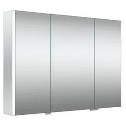 Spiegelschrank Welltime "Ahus", transparent (gespiegelt), B:100cm H:70cm T:13cm, Schr&auml;nke, Spiegelschrank, Mit Soft-Close-Funktion, inklusive Beleuchtung, Breite 100 cm, FSC
