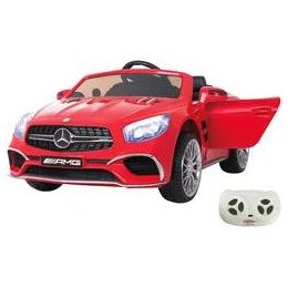 Elektro-Kinderauto Jamara "Mercedes SL65", rot, Elektro-Kinderfahrzeuge, KinderB:71,6cm H:50cm T:120cm, Kunststoff, B:71,6cm H:50cm T:120cm