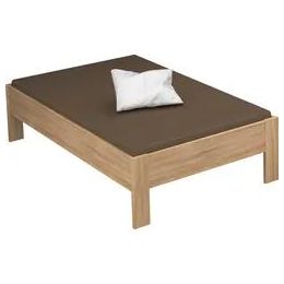 Futonbett Rauch "Aditio", braun (struktureichefarben hell), B:126cm H:50cm L:208cm, Betten, Futonbett, ohne Kopfteil