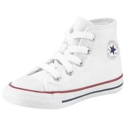 Sneaker Converse "CHUCK TAYLOR ALL STAR - HI KIDS", M&auml;dchen, Gr. 22, wei&szlig;, Textil, Schuhe Sneakerboots