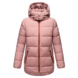 Winterjacke Navahoo "Wattew&ouml;lkchen", Damen, Gr. S (36), rosa (dunkelrosa), Obermaterial: 100% Polyester. Futter: 100% Polyester. &Auml;rmelfutter: 100% Polyester. Wattierung: 100% Polyester, Basic, gerade Po-bedeckend, verstellbar elastischer Bund mit Rei&szlig;verschluss, Jacken Winterjacke, Modische Damen Steppjacke mit kontrastfarbenen Details