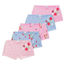 Topolino 5 M&auml;dchen Pantys mit Erdbeer-Print
