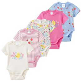 Topomini 5 Baby Bodys in verschiedenen Dessins