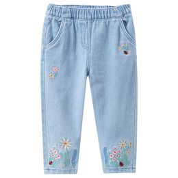 Topomini Baby Jeans mit Stickereien