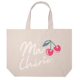 Gina Benotti Canvas-Shopper mit Kirsch-Motiv