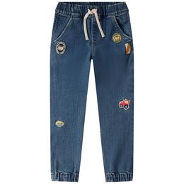 Topolino Jungen Pull-on-Jeans mit Stickereien