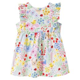 Topomini Baby Kleid mit Blumen-Allover