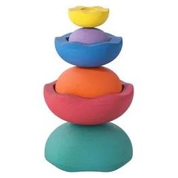 Balancetrainer Stapelstein "Inside rainbow classic", bunt, Balancetrainer, Kinder, B/H/L: 87,6cm &Oslash; 21,2cm, Polypropylen, bis zu 50 kg belastbar, H:87,6cm &Oslash;:21,2cm