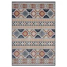 Teppich FLAIR RUGS "Aster", bunt, B:200cm H:2mm L:290cm, Kunstfaser, Teppiche, Teppich, Outdoor geeignet, Hoch-Tief Effekt