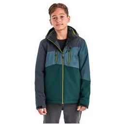 Outdoorjacke Killtec "KOW 204 BYS JCKT", Jungen, Gr. 176, blau (navy), Obermaterial: 100% Polyester;Futter: 100% Polyester;F&uuml;llung: 100% Polyester, Jacken Outdoorjacke, Wasserdichte, atmungsaktive Winterjacke mit verstellbarer Kapuze