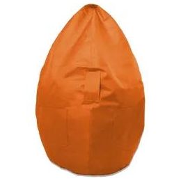 Sitzsack Kinzler "Kimi big", orange (terra), B:75cm H:130cm, Polyester, Sitzs&auml;cke, Sitzsack, Uni Farben, mit Taschen & Tragegriff, Outdoor geeignet, Kinderzimmer